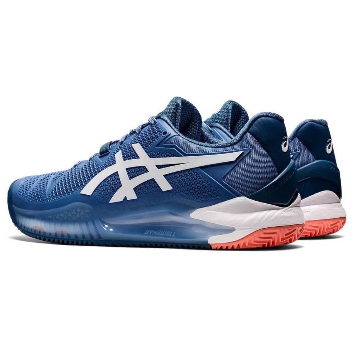 Tênis Asics Gel Resolution 8 Clay Blue Harmony - Empório do Tenista
